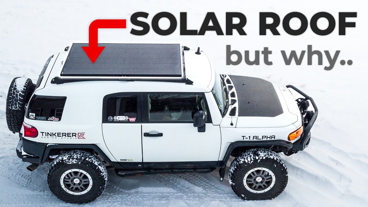 I Installed a GIANT Solar Panel on My 4X4 | BougeRV 400W 10BB Mono ...