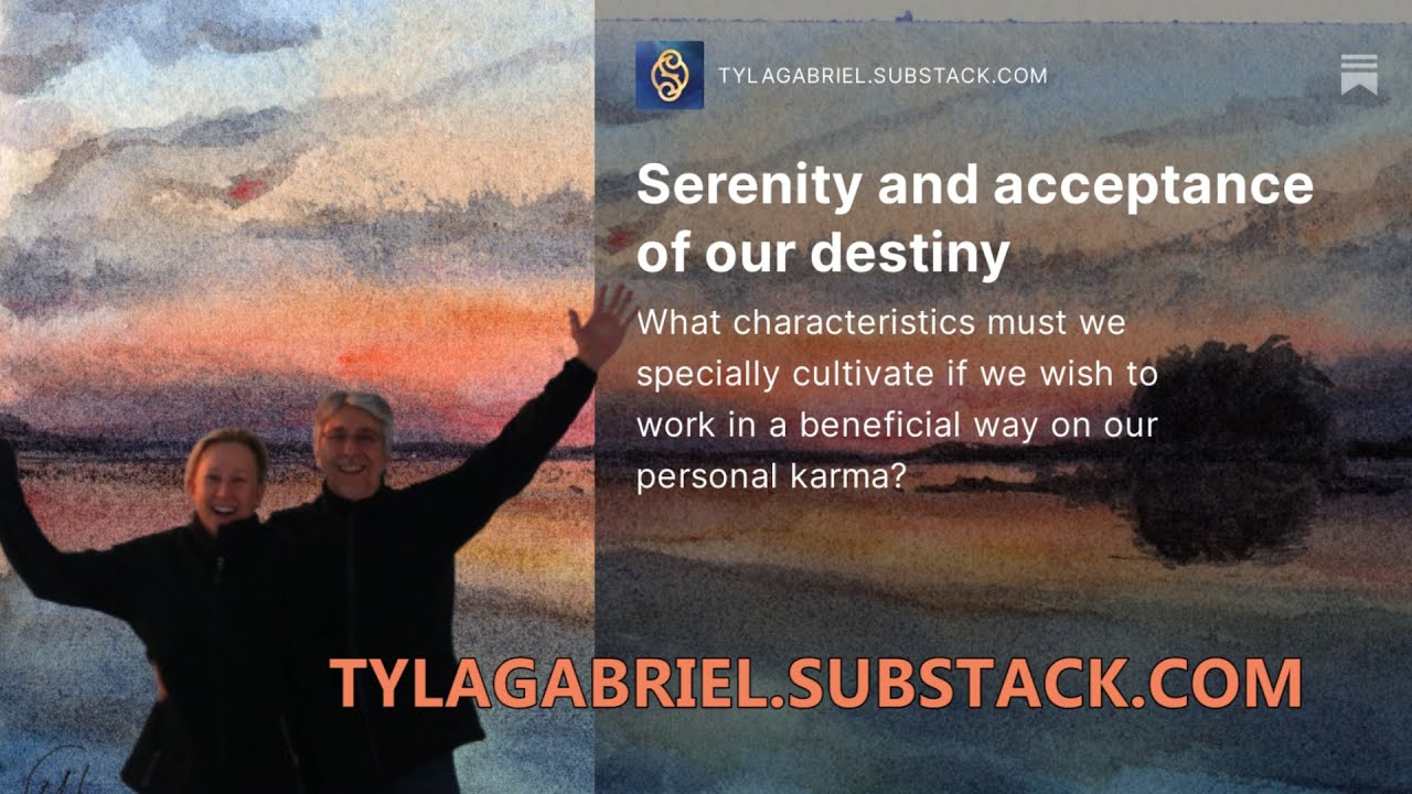 Serenity and acceptance of our destiny - Tyla and Douglas Gabriel - YouTube