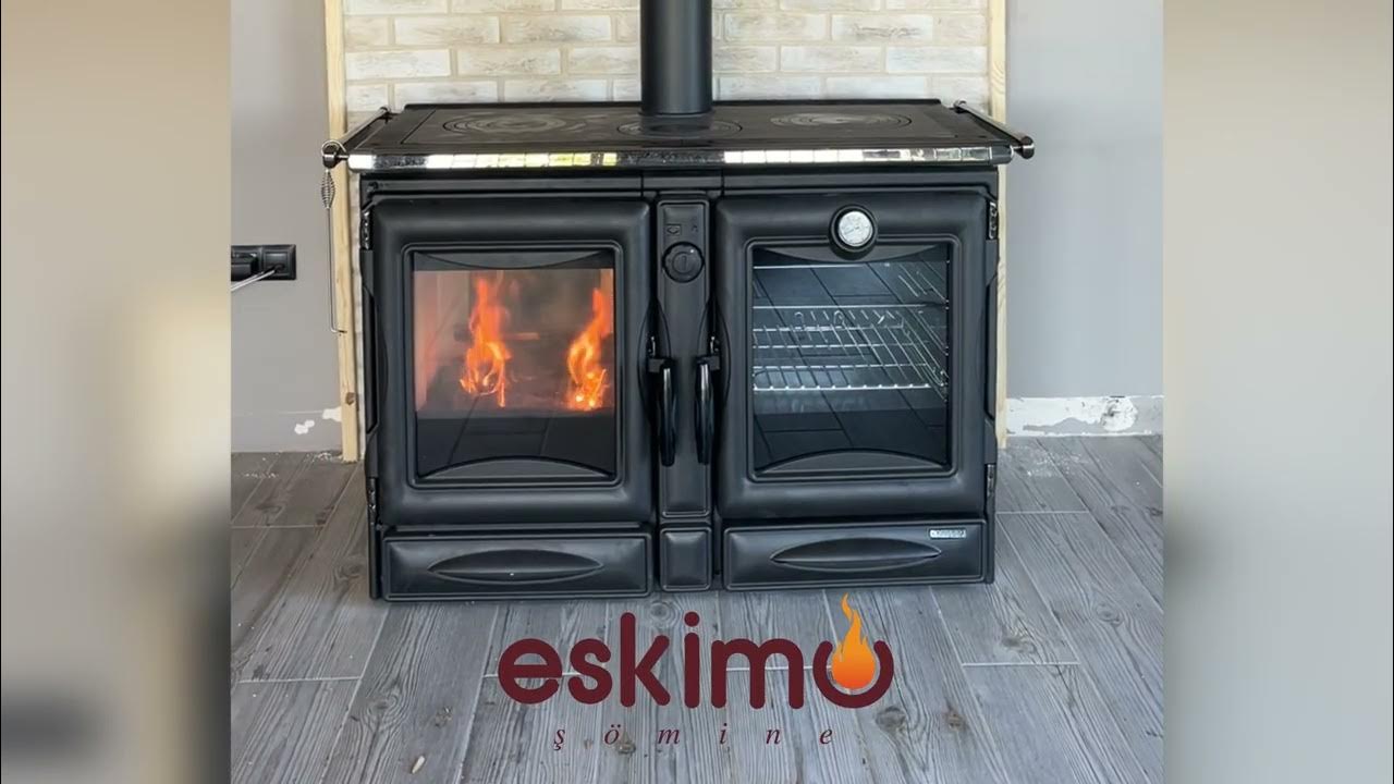 La Nordica Alaska Kuzine Soba - ESKİMO ŞÖMİNE - YouTube