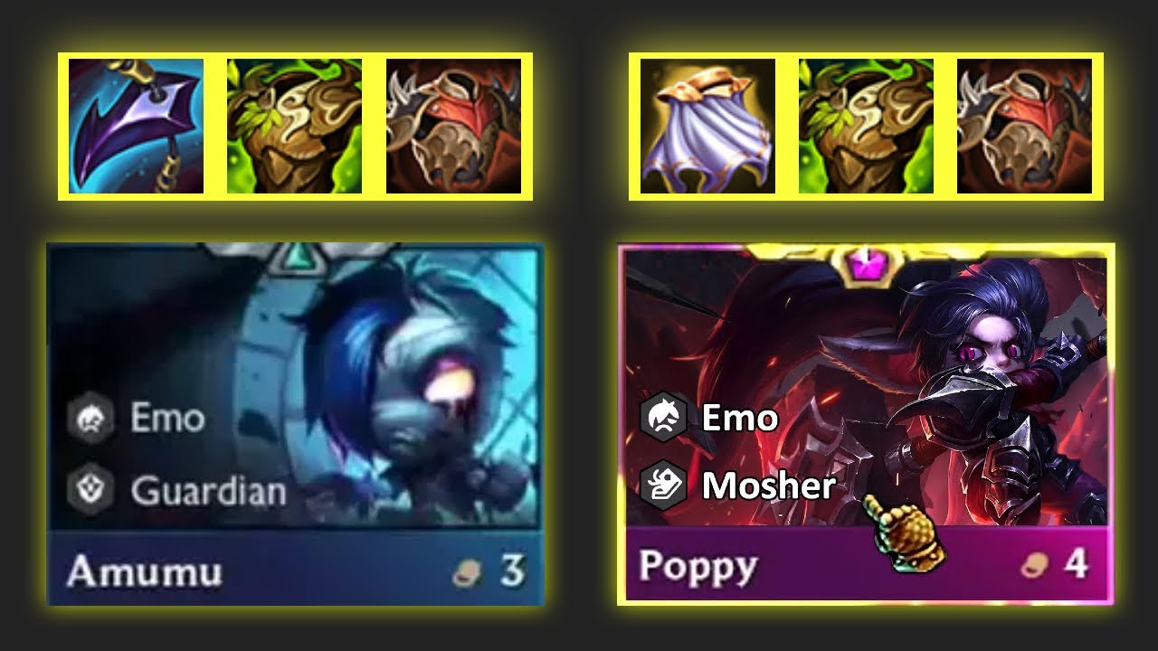 Unstoppable Tank Duo! Poppy and Amumu Dominate | TFT Set 10 - YouTube