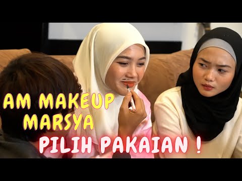 AM MAKEUP MARSYA !! - PILIH PAKAIAN RAHIM JADI PEREMPUAN !! - YouTube
