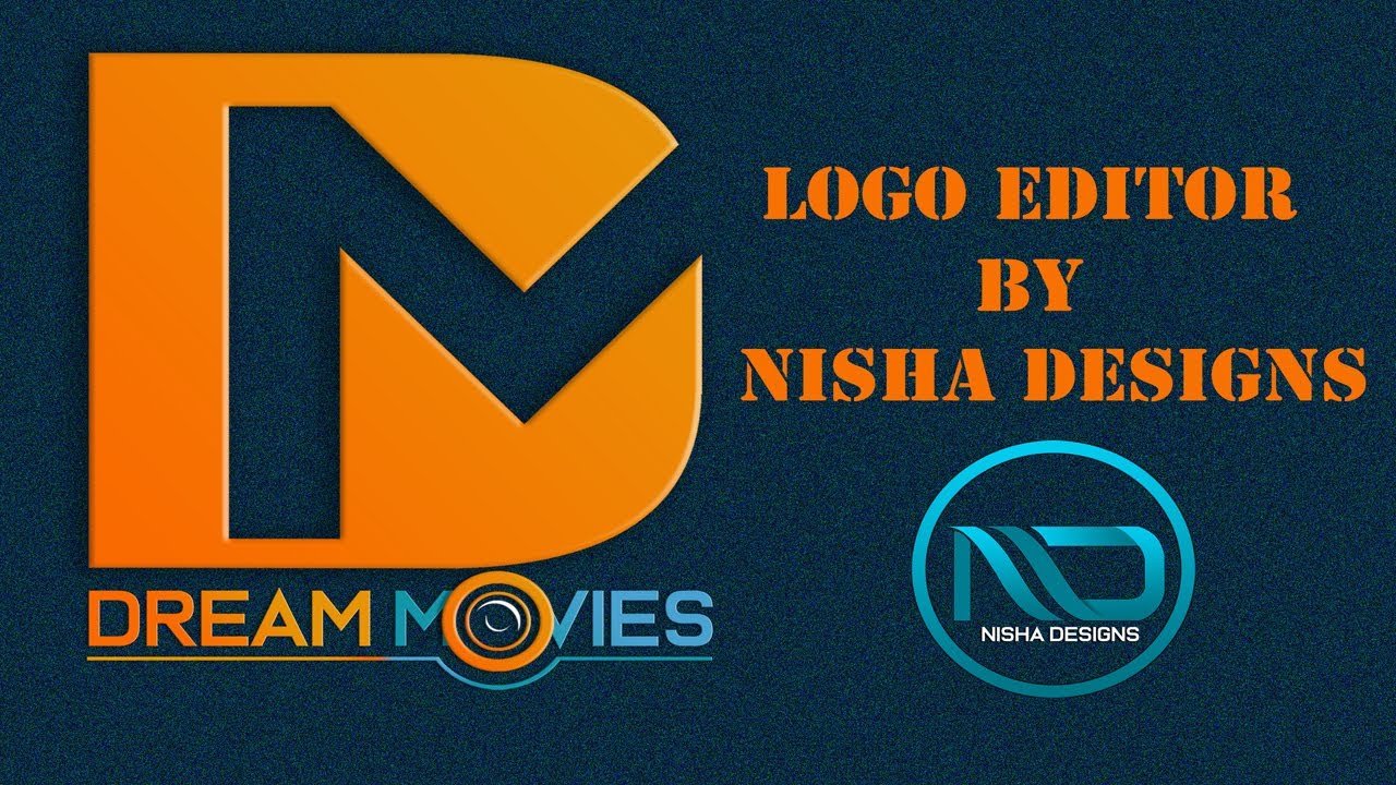 LOGO COLOUR 3D EFFECTS EDITOR BY /NISHA DESIGNS/ - YouTube
