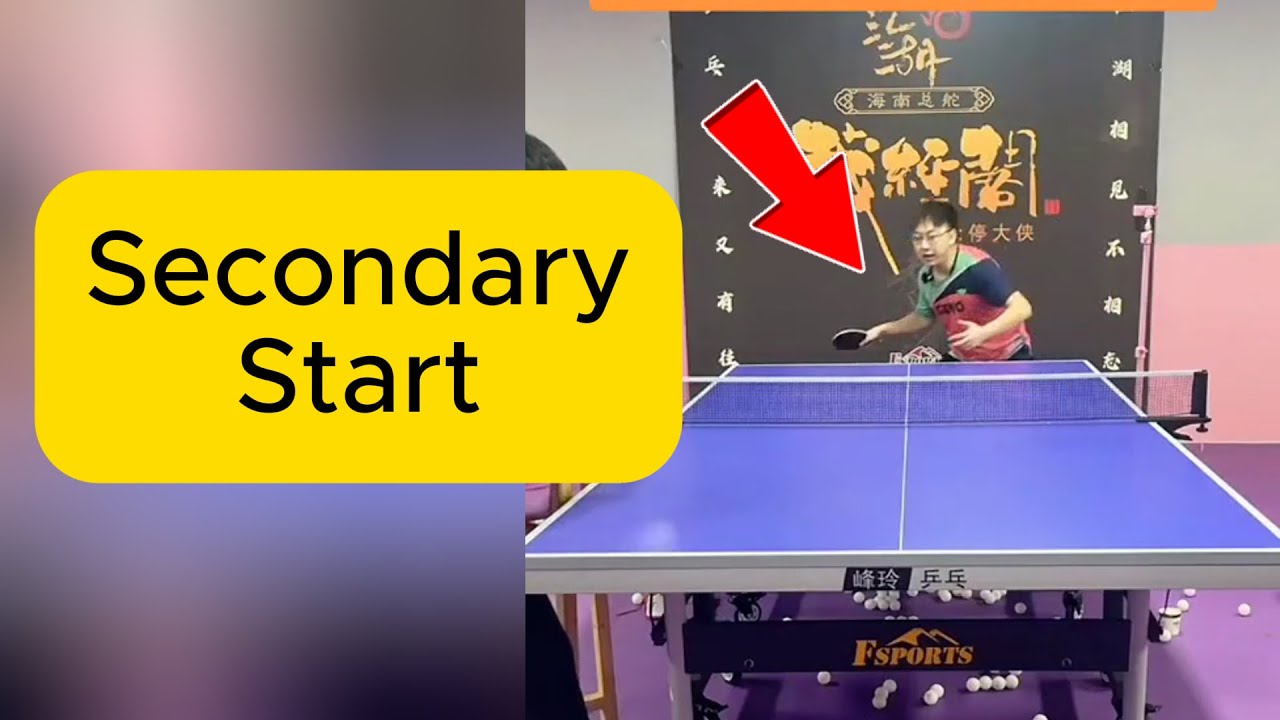 The "Secondary Start": Your Shortcut to Elite Table Tennis Footwork ...