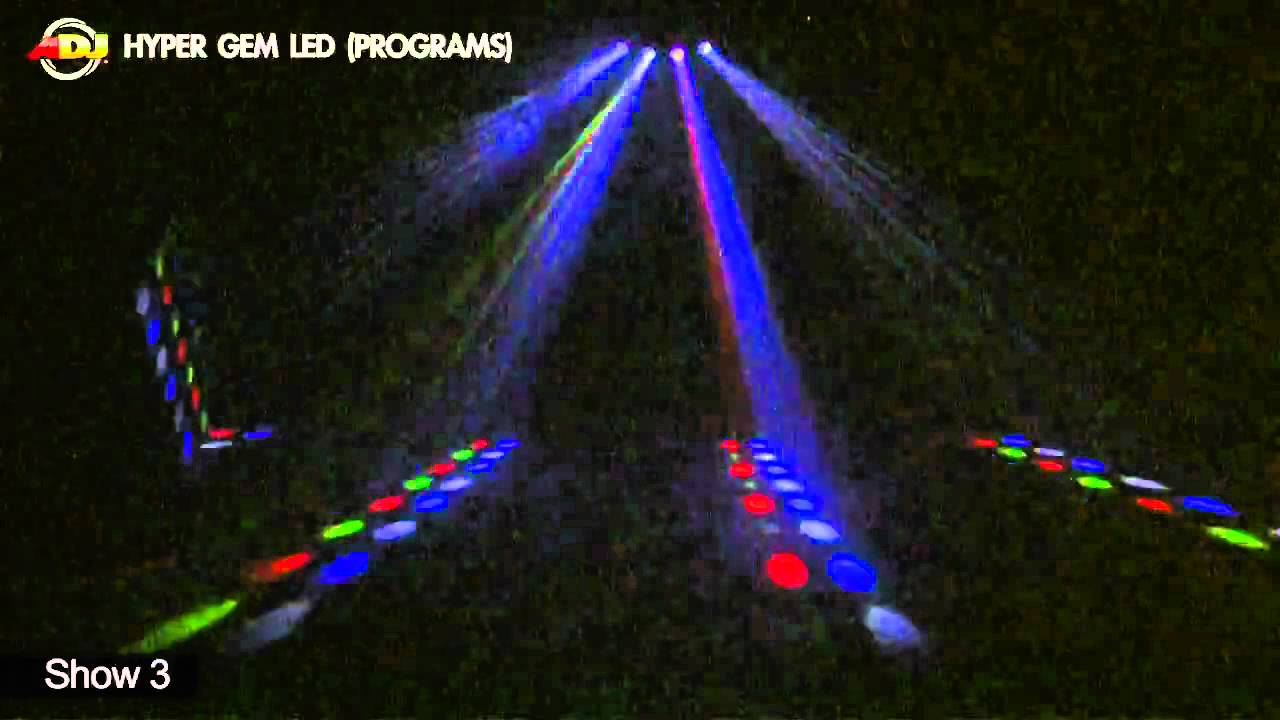 American DJ - Hyper Gem LED - les programmes - www.music-center-france ...