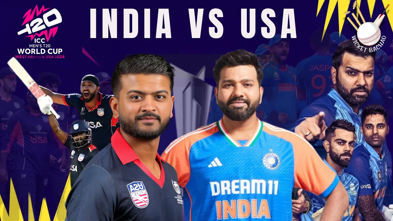 INDIA VS USA Live Streaming | Wicket Bachao | T20 WORLD CUP 2024 - YouTube