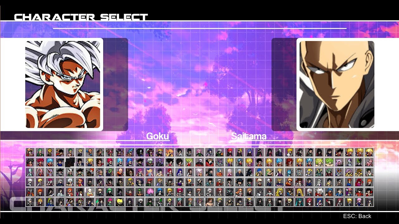 Mugen: Anime Star Fighting - YouTube