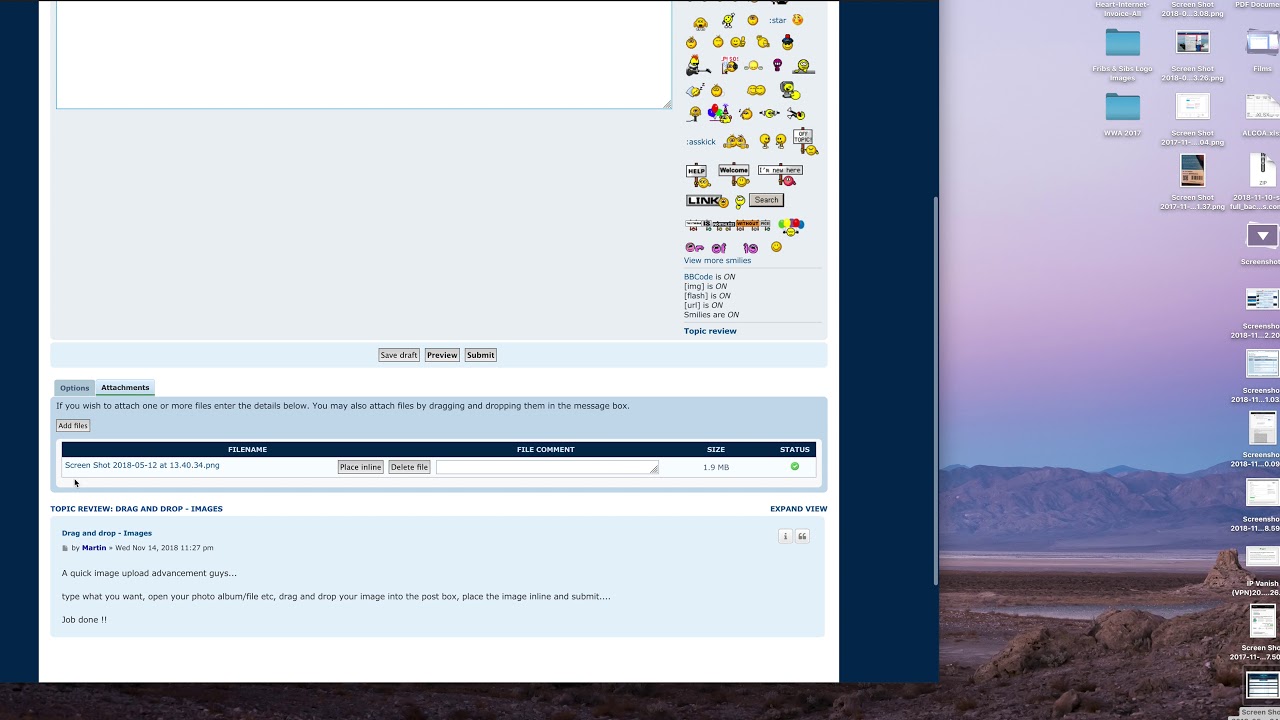 Drag & Drop image upload - YouTube
