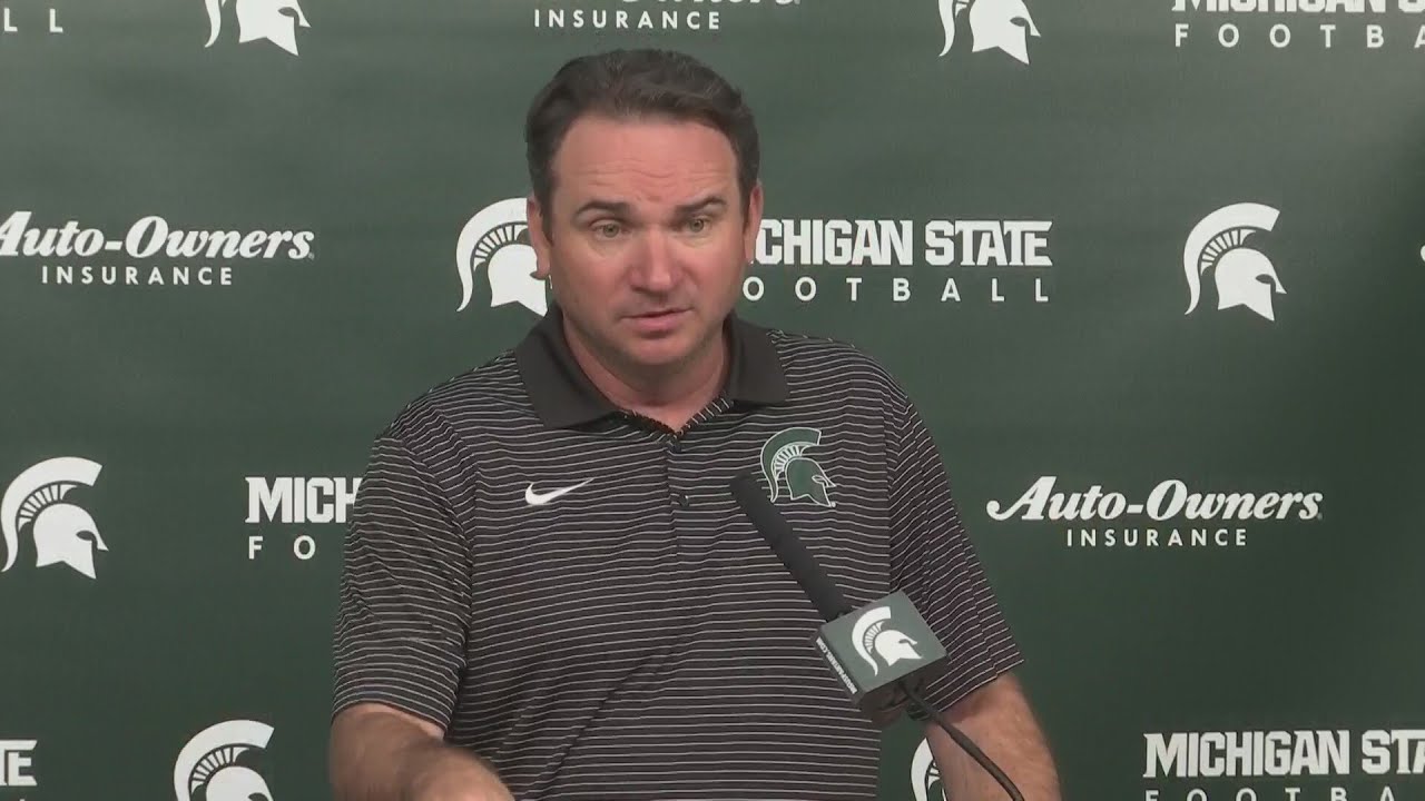 MSU Football Coach Jonathan Smith press conference - YouTube