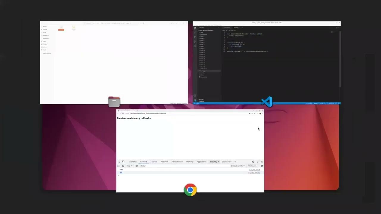 Curso básico de Javascript video 18 - Funciones anónimas y callbacks ...