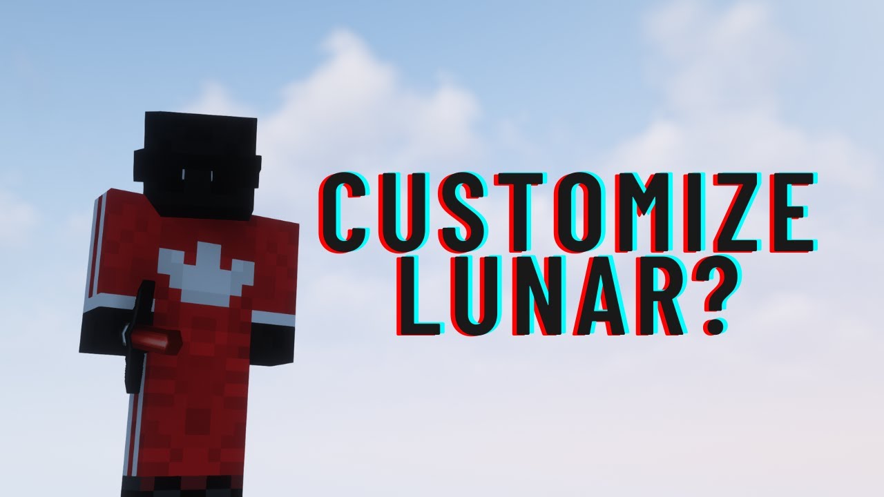 How to customize Lunar Client - YouTube