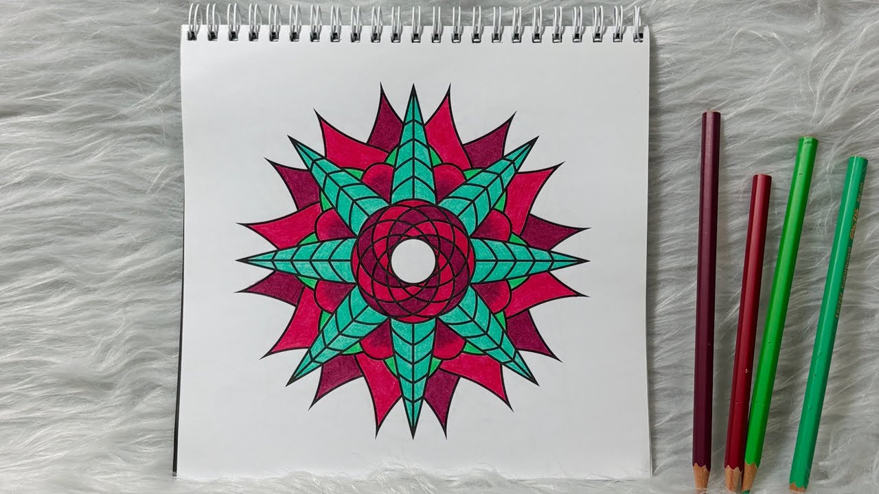 Showing the depth of a painting with colors: How to color this ...