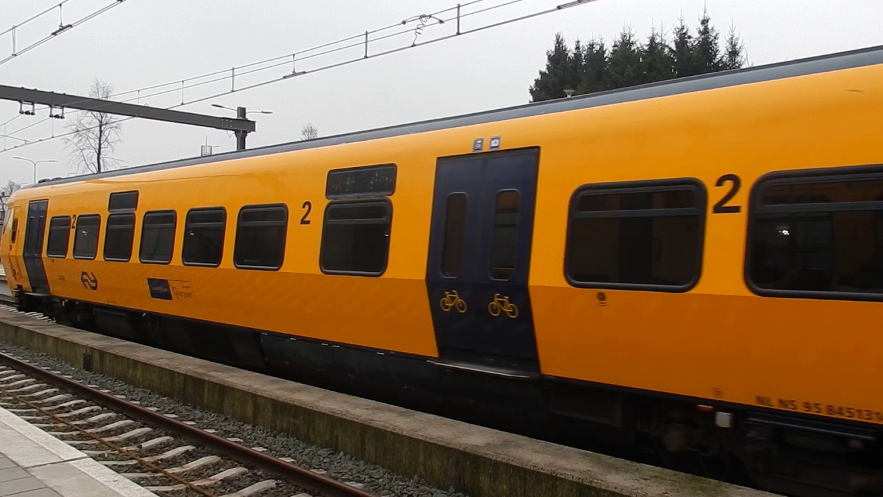 NS DM'90 Buffel vertrekt met typhoon van station Nijverdal - YouTube