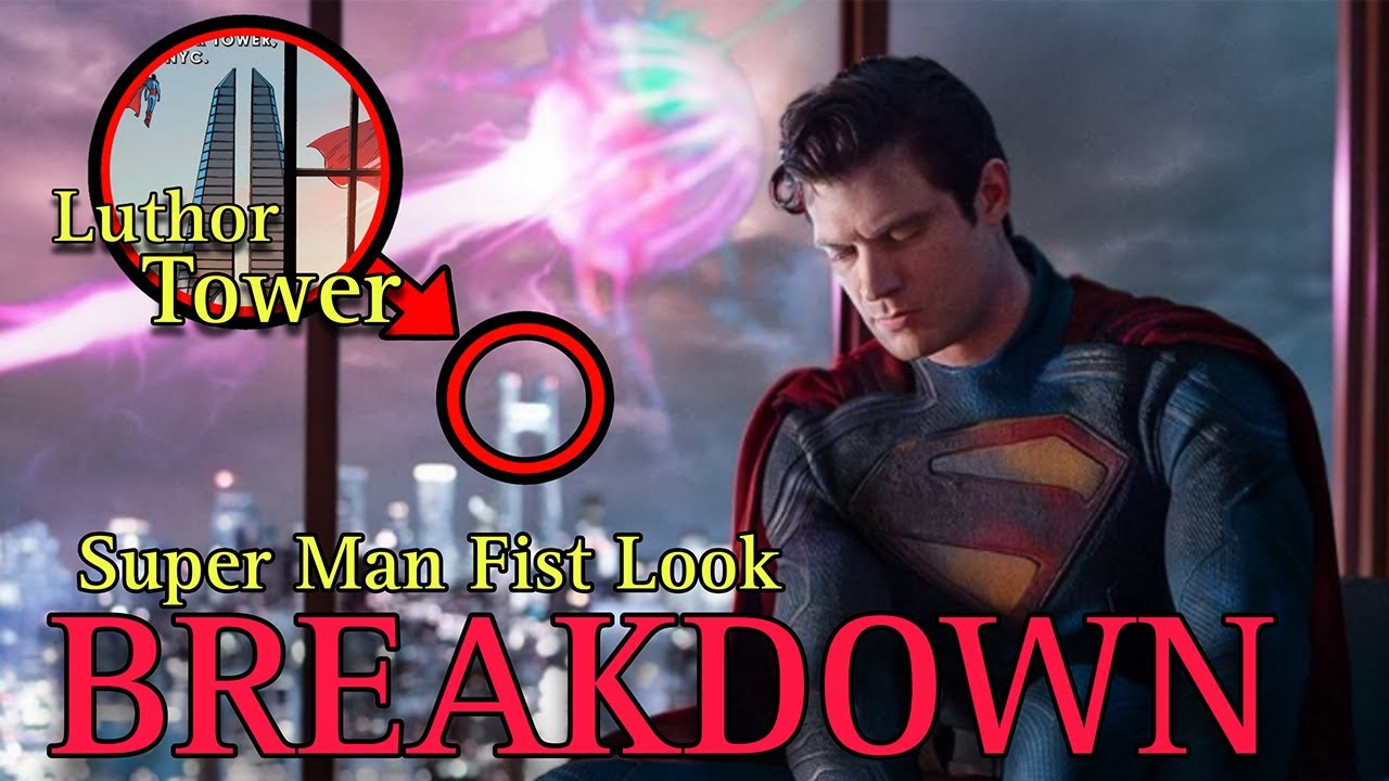 SUPERMAN First Look BREAKDOWN.. - YouTube