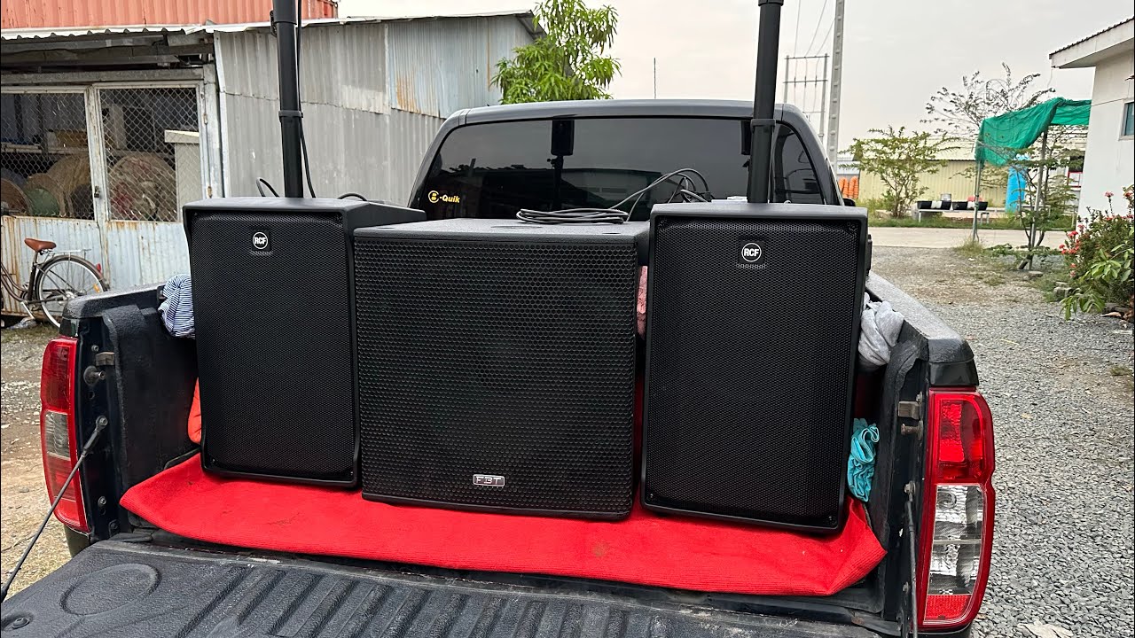 First Test sound between FBT &RCF in khmer - YouTube