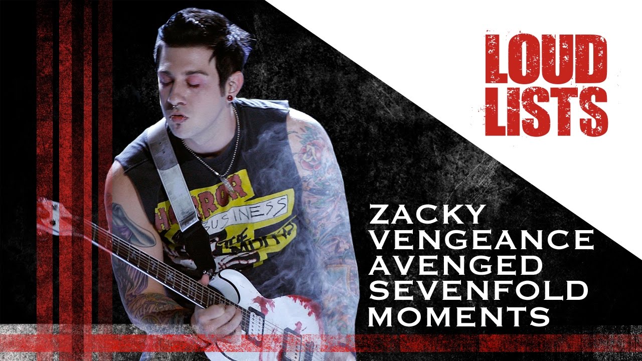 10 Unforgettable Zacky Vengeance Avenged Sevenfold Moments - YouTube