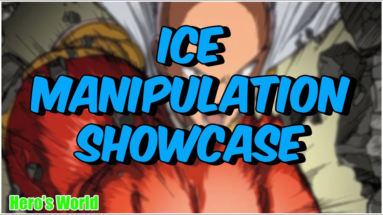 New Power Ice Manipulation Showcase!!! + New Code | Hero's World - YouTube