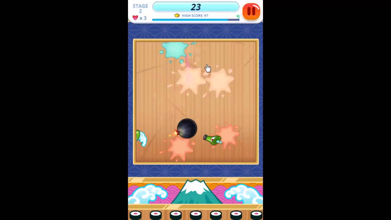 cooking game video-Sushi Slicer - YouTube