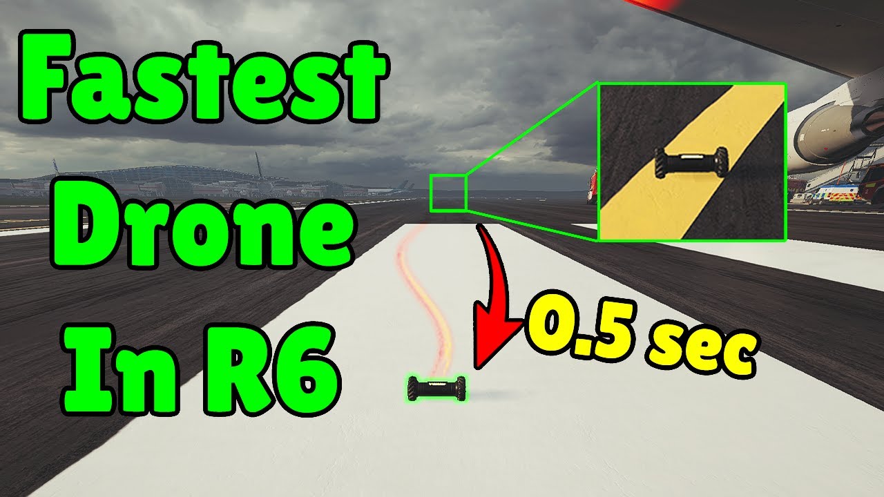 *NEW* Increasing Drone Speed To *1000* in Rainbow Six Siege - YouTube