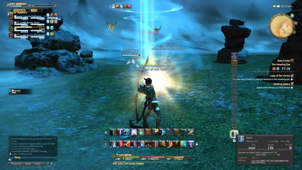 The Howling Eye - Garuda FFXIV - YouTube
