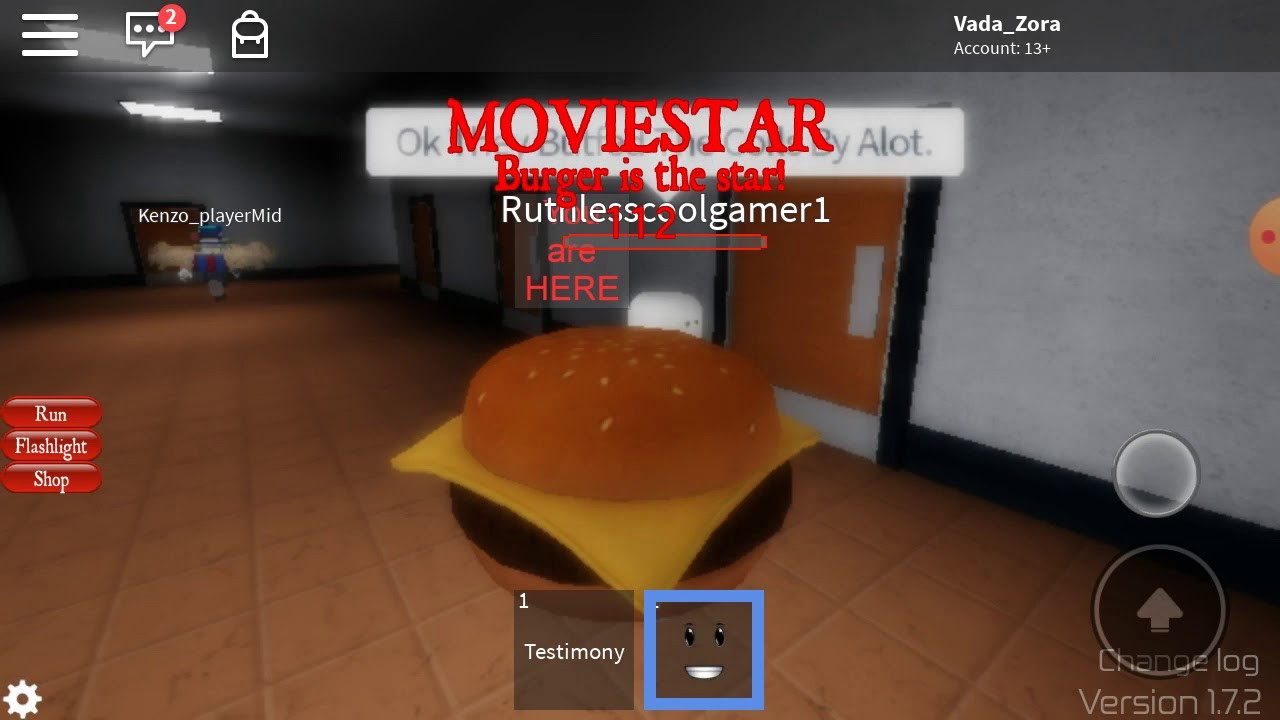 Roblox Midnight Horrors: Burger is the star - YouTube
