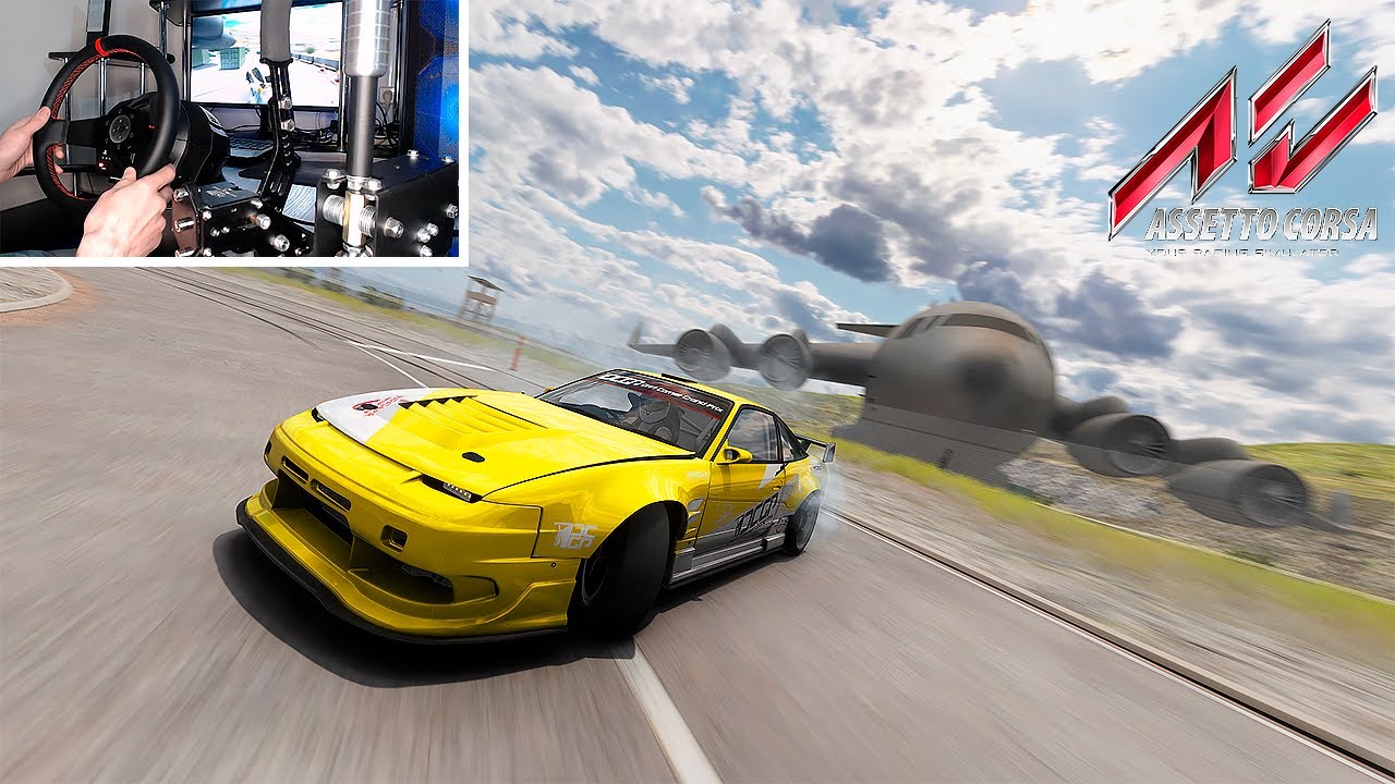 CToretto's New Track Fort 51 DRIFT Assetto Corsa DCGP S9 Nissan 180SX ...