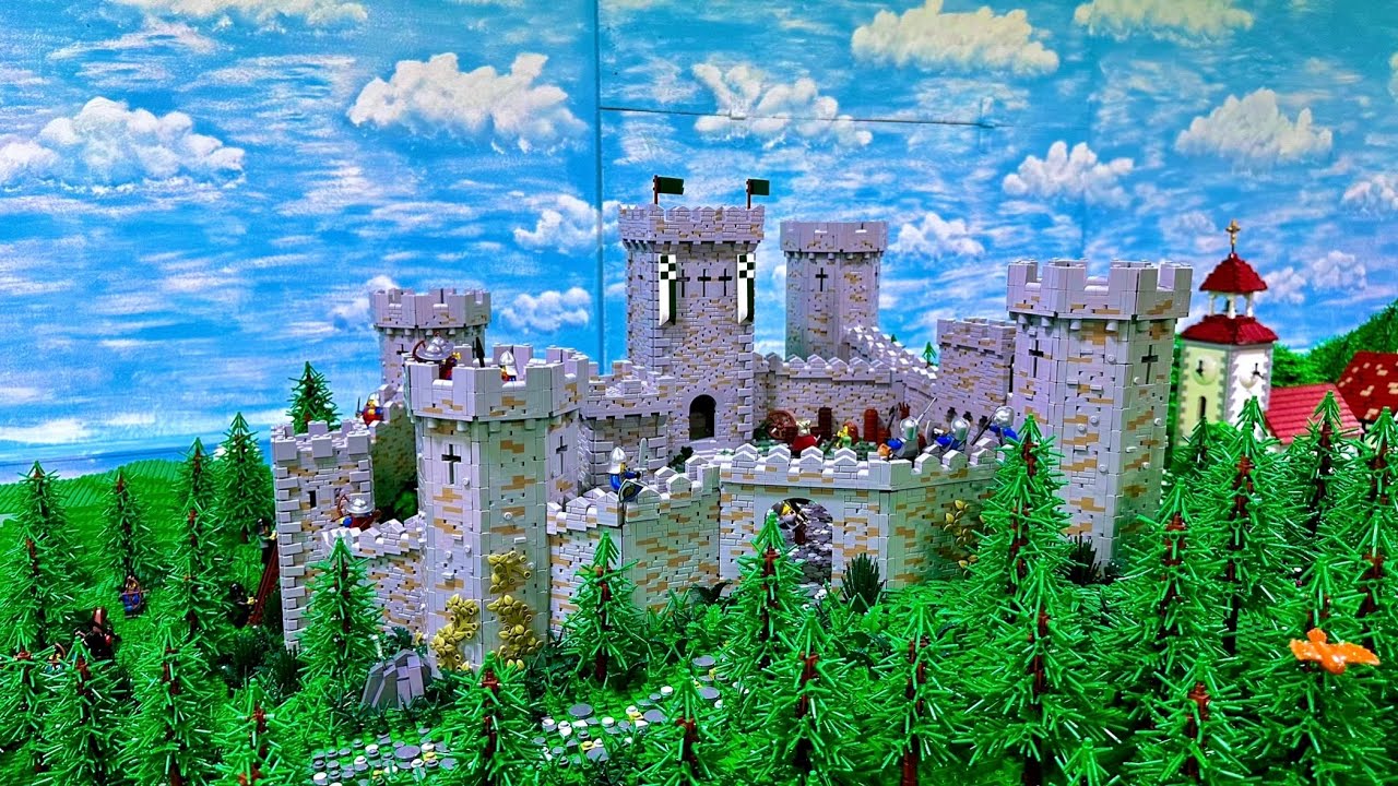 Grand Finale: Completing the LEGO Castle - Lego City Update - YouTube