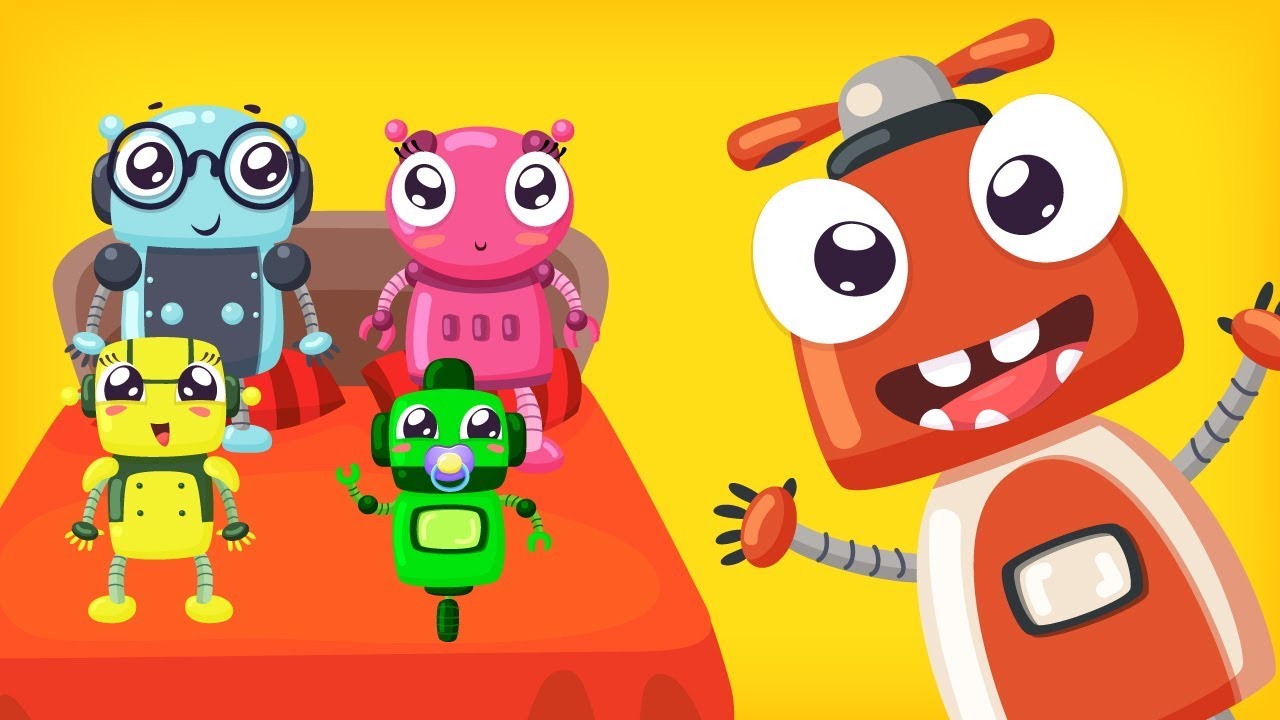 Five Little Monkeys Jumping on the Bed & More Nursery Rhymes! | 5 ...