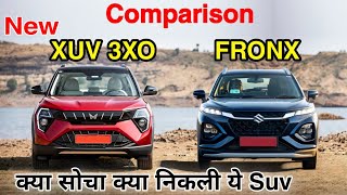 Mahindra Xuv 3xo Vs Maruti Fronx Comparison 2024 Mahindra Xuv 3xo Vs ...