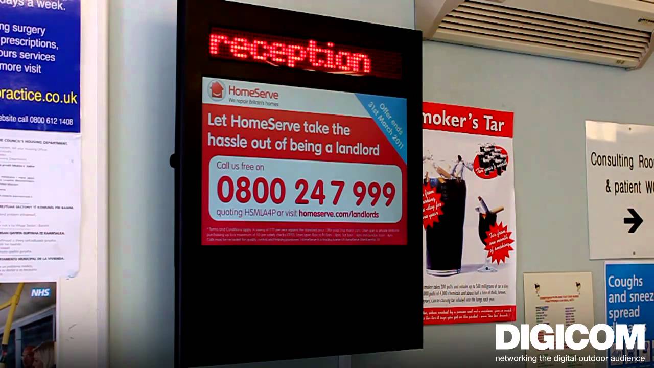 Amscreen Healthcare network: Homeserve - YouTube