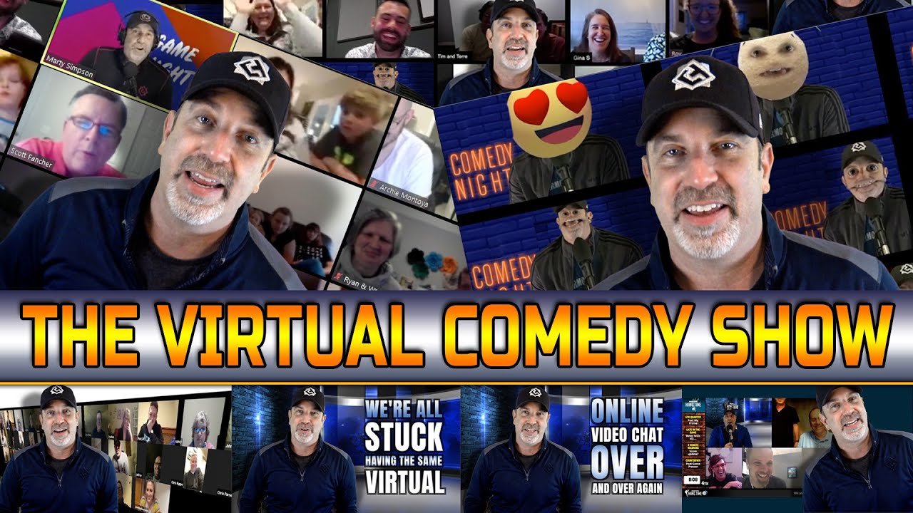 Virtual Comedy with Marty Simpson : Marty The One Man Party - YouTube