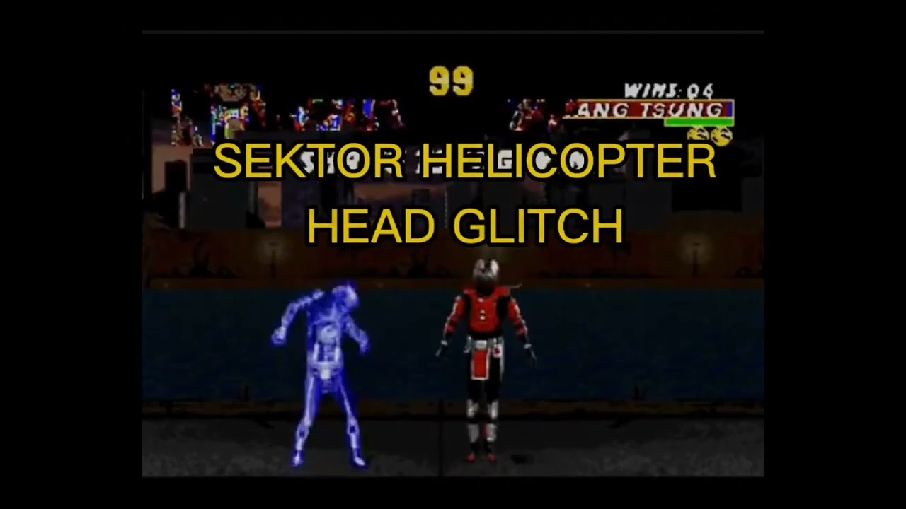 ULTIMATE MORTAL KOMBAT 3 (SEKTOR HELICOPTER GLITCH FATALITY) SEGA ...