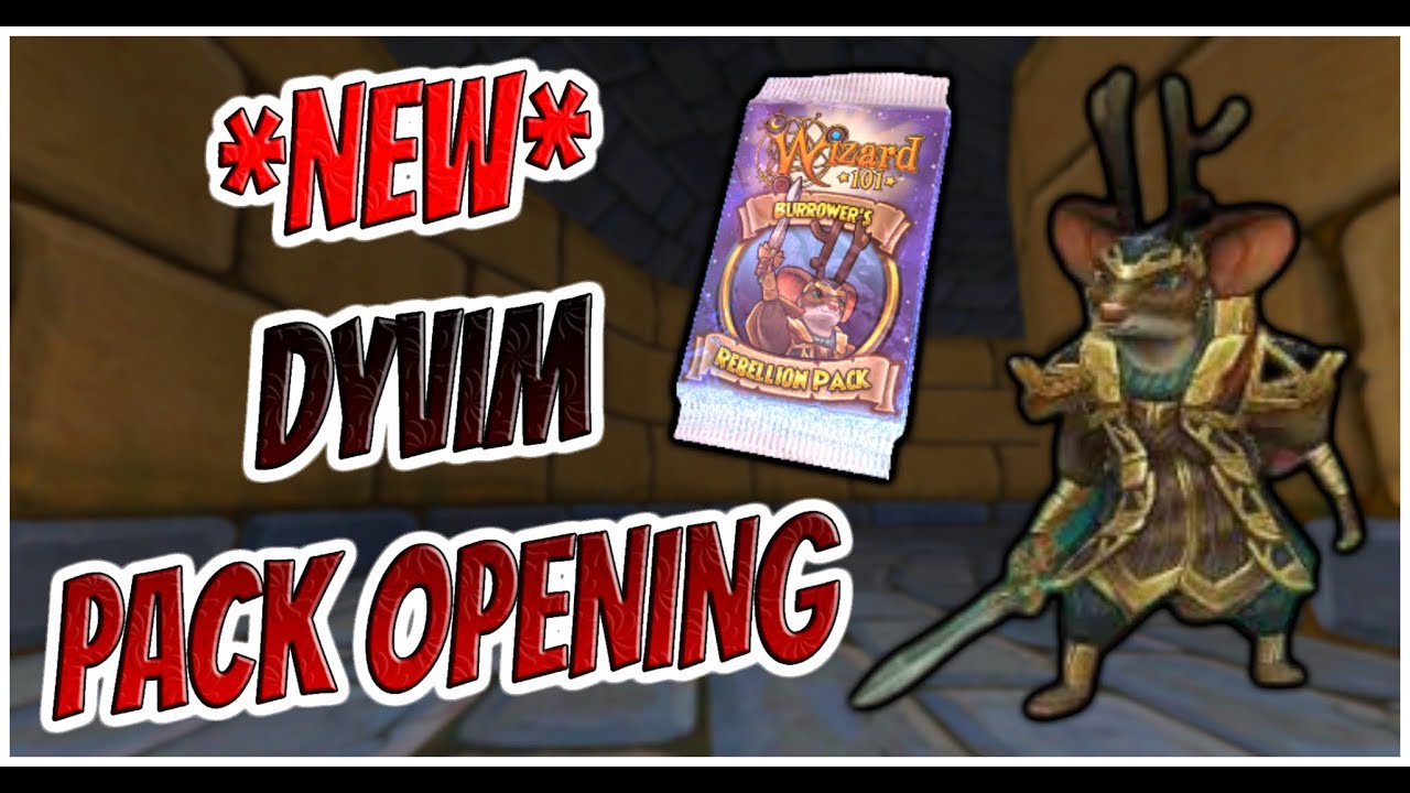 Wizard101: *NEW* Dyvim Pack Opening! - YouTube