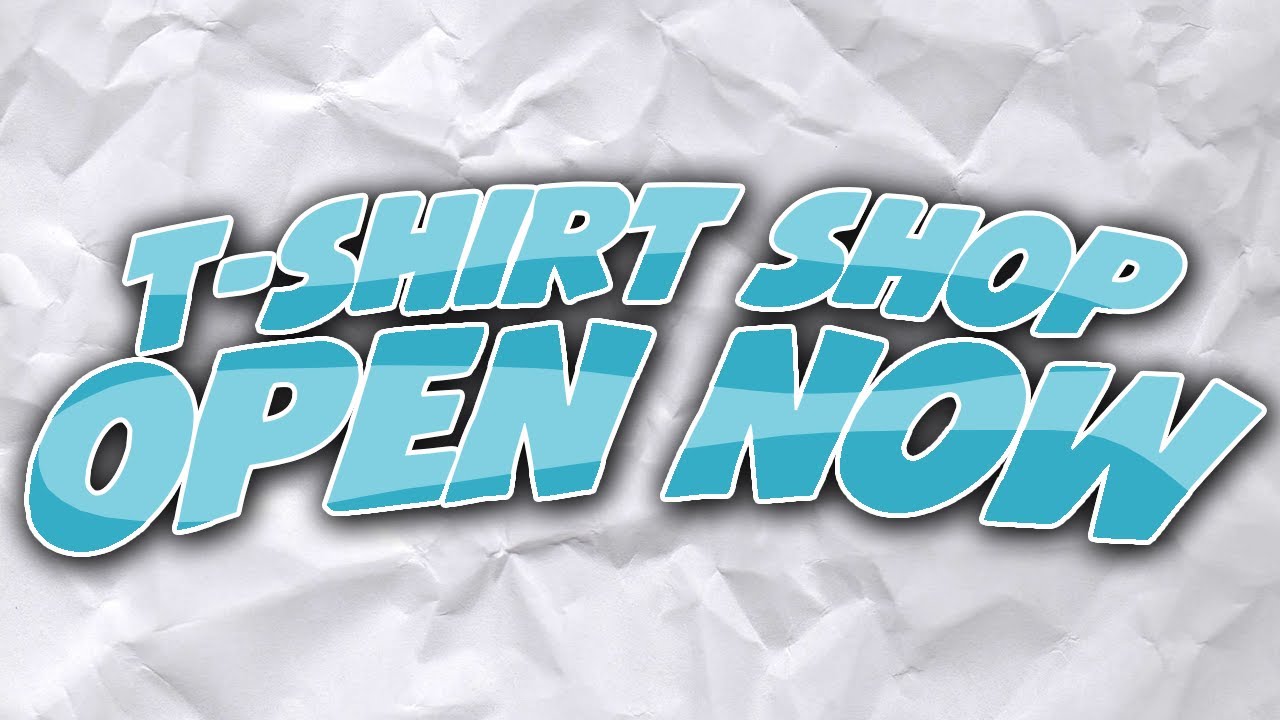 Spreadshirt Shop OPEN NOW!!! - YouTube