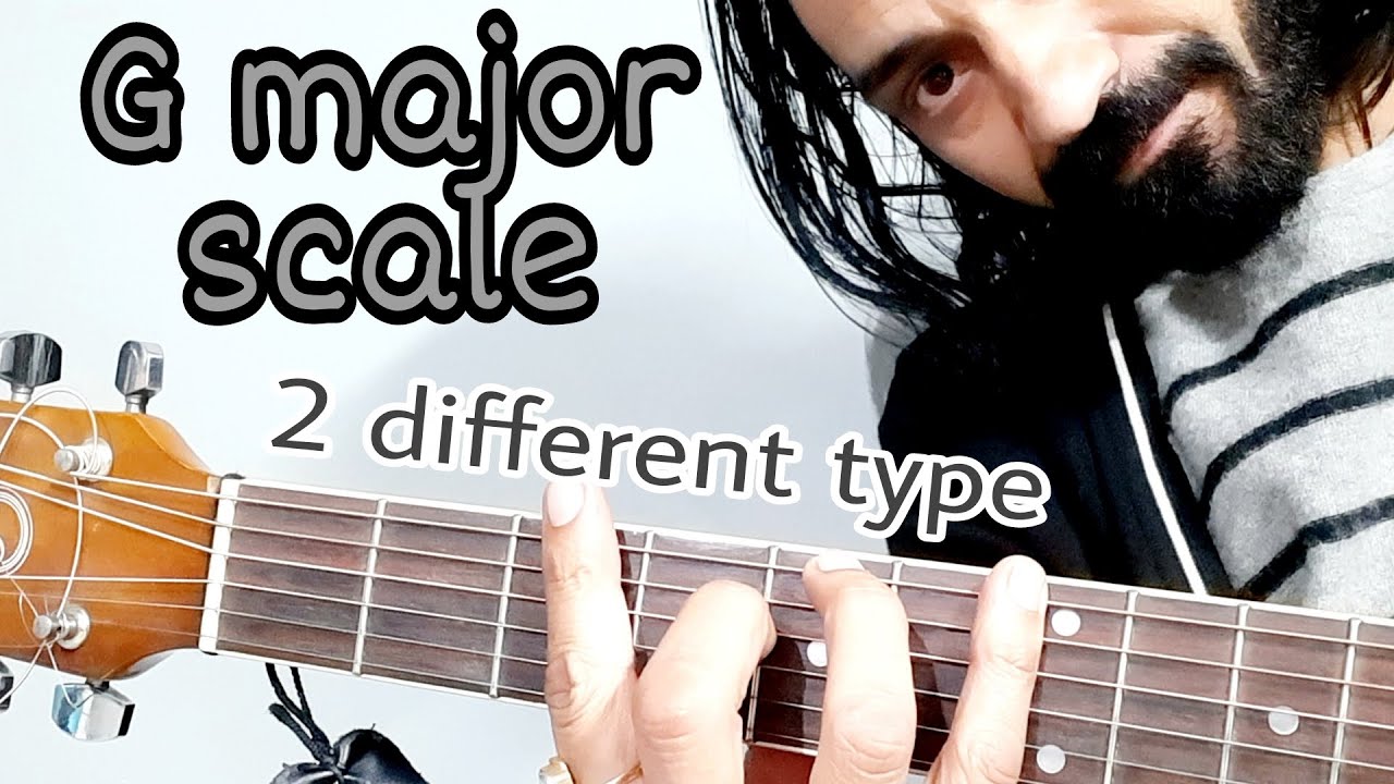|| G major scale | How to play G major scale | play on guitar G major ...