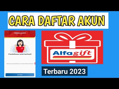 CARA DAFTAR ALFAGIFT terbaru 2024 | daftar member alfagift - YouTube