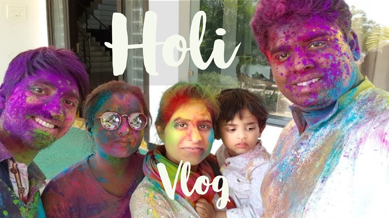 Holi Celebrations Vlog - YouTube