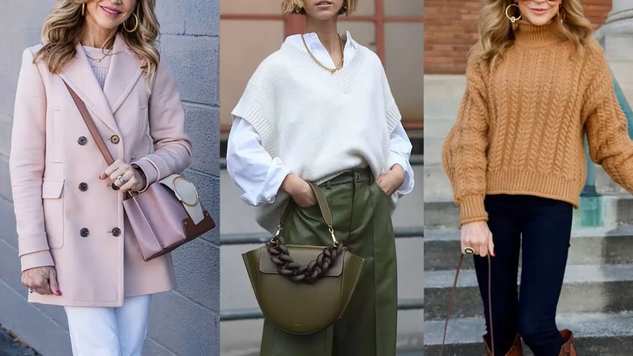 ОСЕННИЙ ГАРДЕРОБ И САМЫЕ МОДНЫЕ ОБРАЗЫ /МОДА 50+ / AUTUMN WARDROBE AND ...