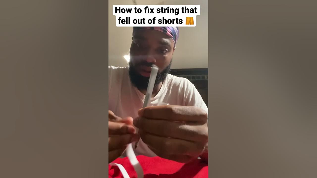 How To Put String Back In Shorts or Hoodie YouTube how-to-put-string-back-in-shorts-or-hoodie-youtube