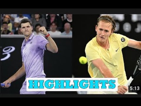 Highlights Korda V Hurkacz | Australian Open R4 - YouTube