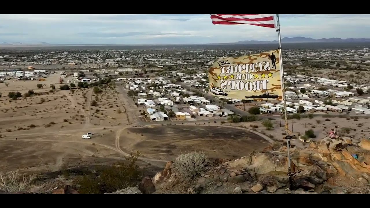 Breathtaking View From Q Mountain, Quartzsite - YouTube