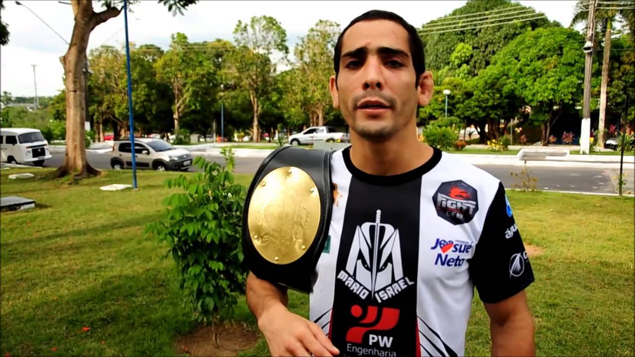 Mário Israel: atual campeão dos pesos galos do Jungle Fight - YouTube