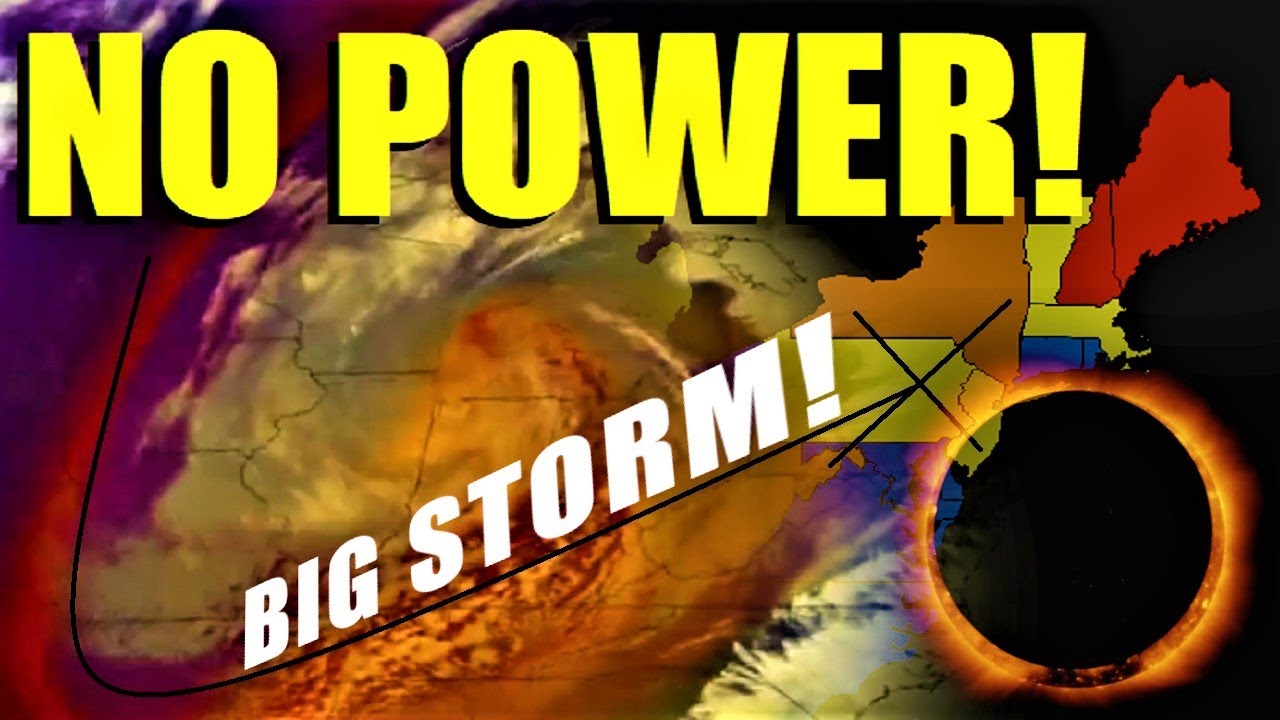 Nor'easter CRIPPLES Great Lakes & Northeast - Solar Eclipse Warning! - YouTube