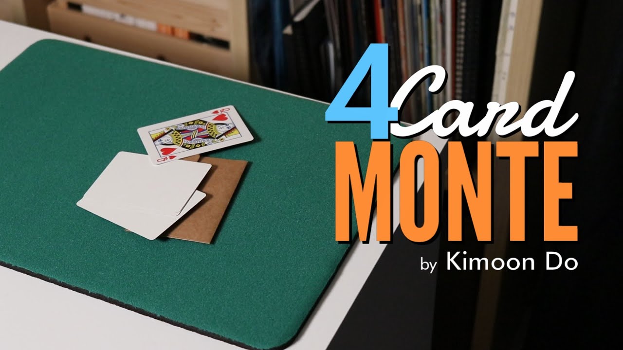 4 Card Monte | 마술사 도기문 | 카드마술 - YouTube