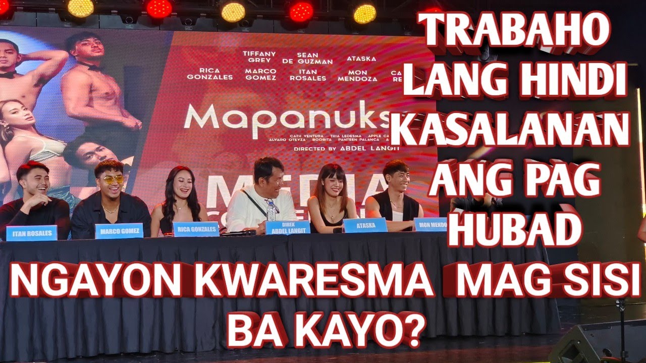 "MAPANUKSO"MEDIA CONFERENCE,VIVAMAX MOVIE - YouTube