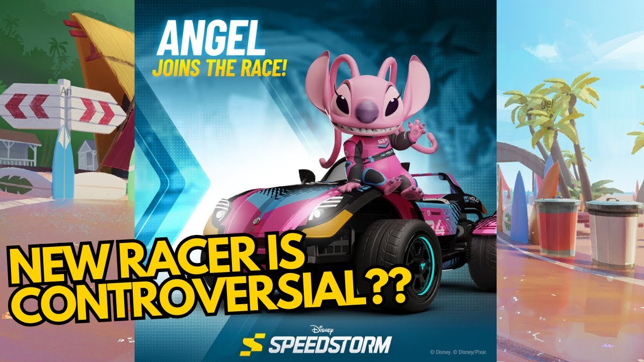 FIRST Look at Angel! The Most Controversial Racer?? | Disney Speedstorm ...
