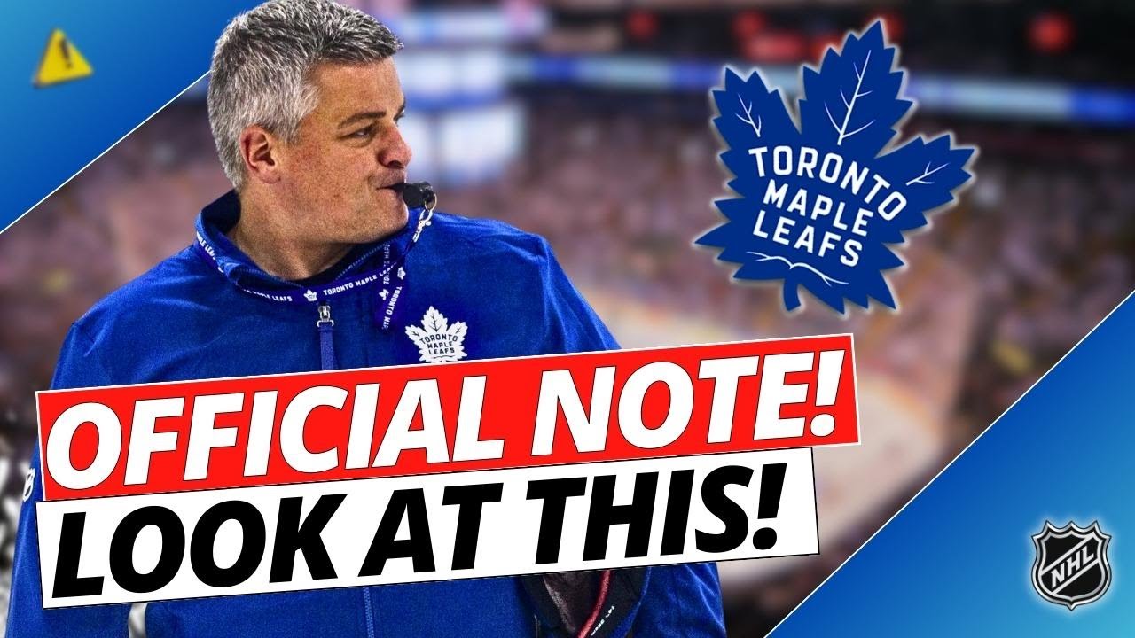 TORONTO MAPLE LEAFS NEWS TODAY! NHL NEWS! - YouTube