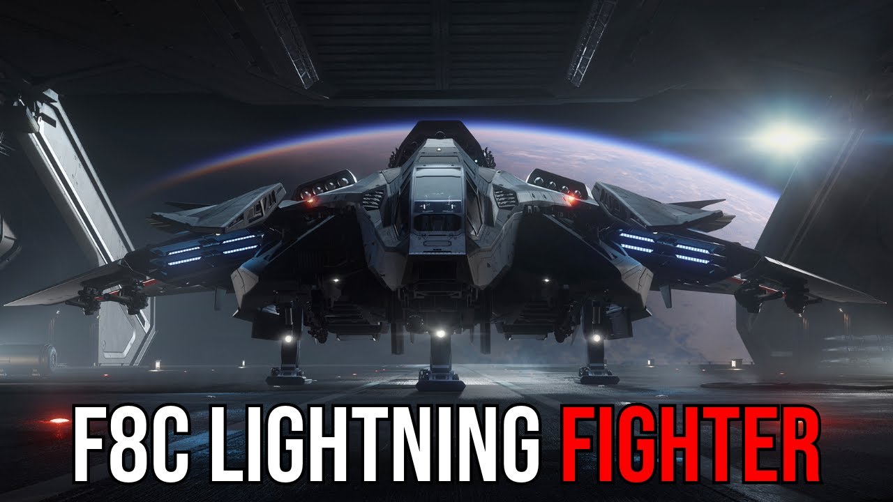 Star Citizen - We Get Our F8 Lightning Heavy Fighters - YouTube
