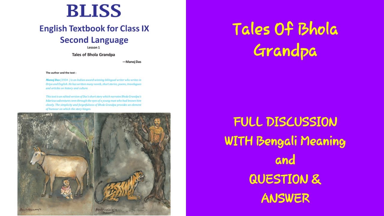 Tales Of Bhola Grandpa Full Discussion with Bengali meaning and ...