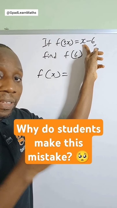 Common Mistakes with Functions. #functions #maths #math #mathproblem # ...