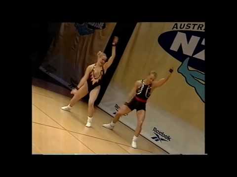 1998 Australasian Sports Aerobic Champs Glenn Nolan & Kirsty Hill - 1st Place